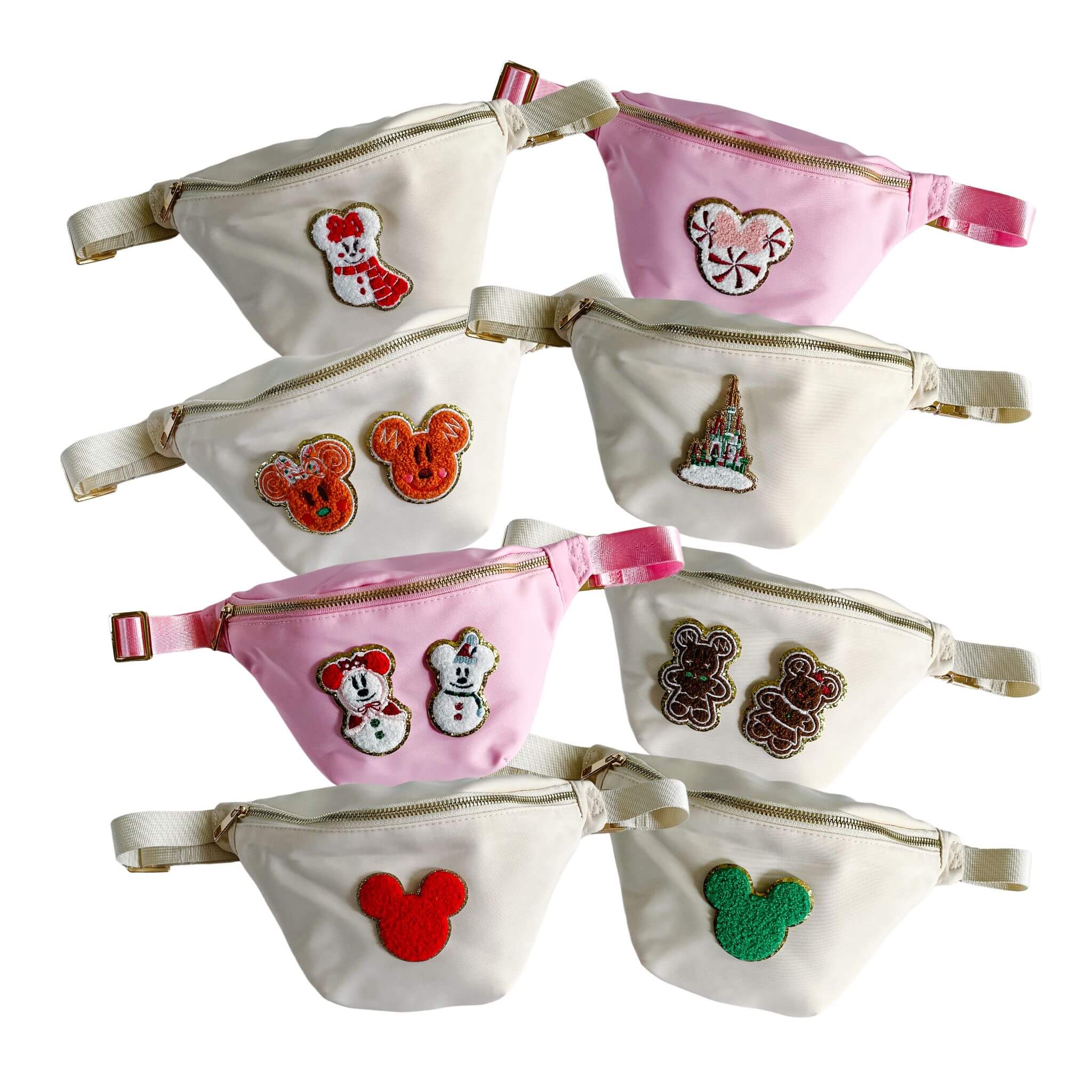 Christmas Chenille Fanny Pack