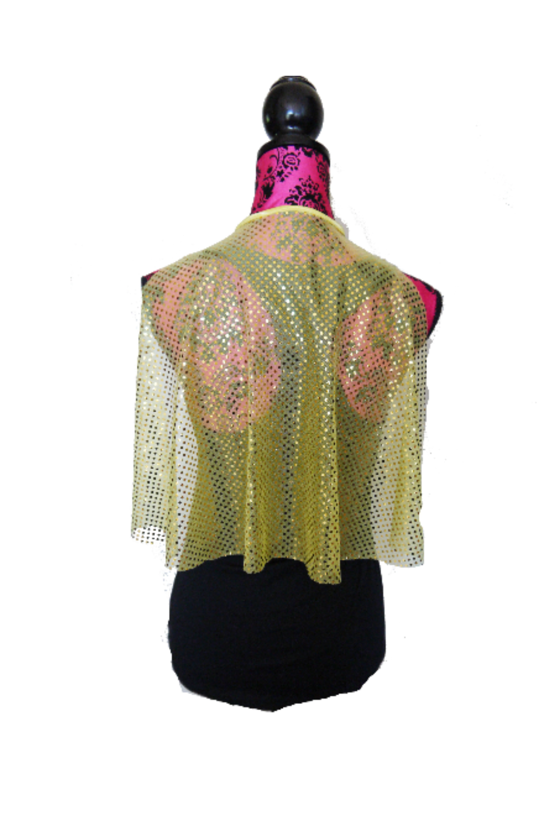 Yellow Sparkle Cape
