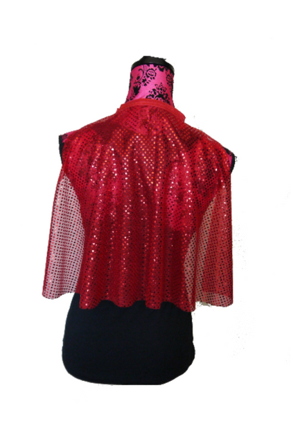 Red Sparkle Cape
