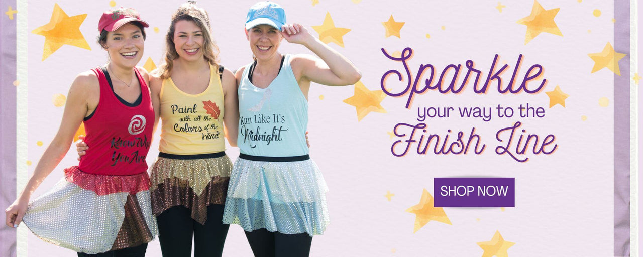 Sparkle running costumes