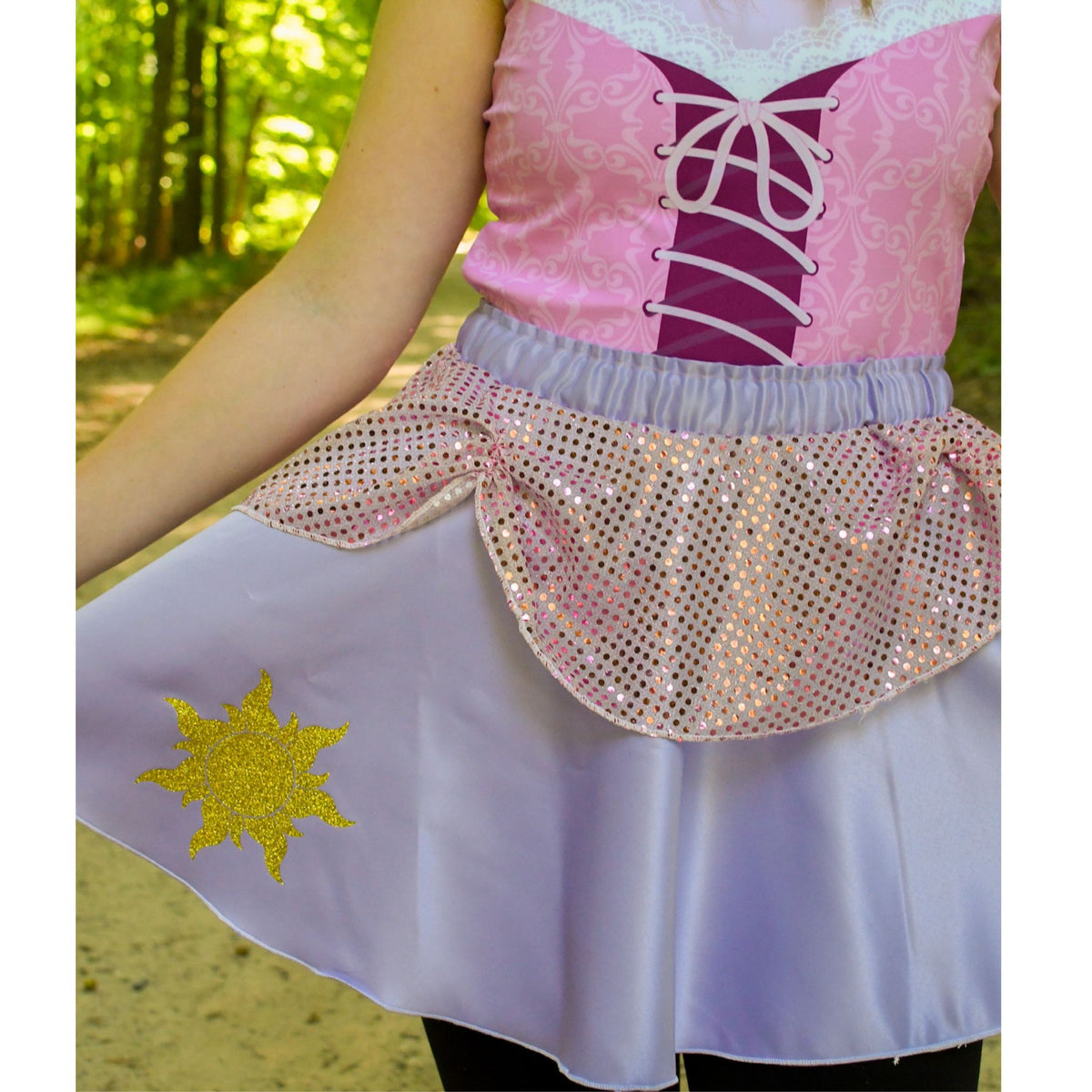 Long Hair Princess Royalty Skirt